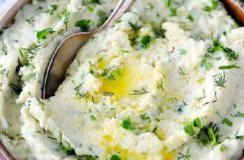 Receta de Puré de Coliflor y Patatas - Comidas Españolas