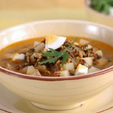 Receta de Sopa de Picadillo - Comidas Españolas